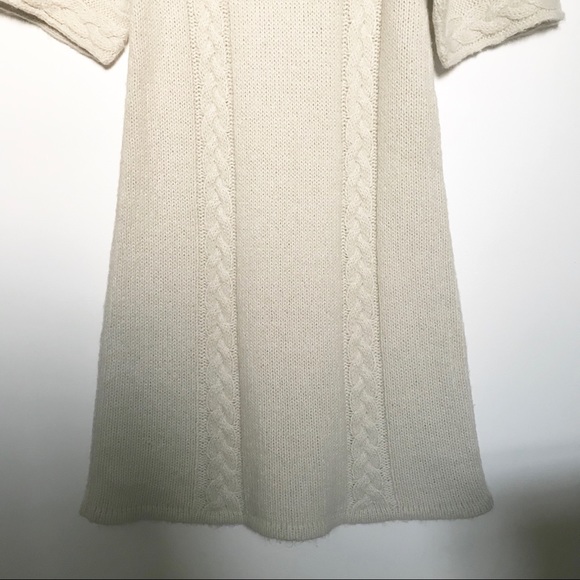 Whitewash | Dresses | Whitewash Cream Colored Sweater Dress | Poshmark